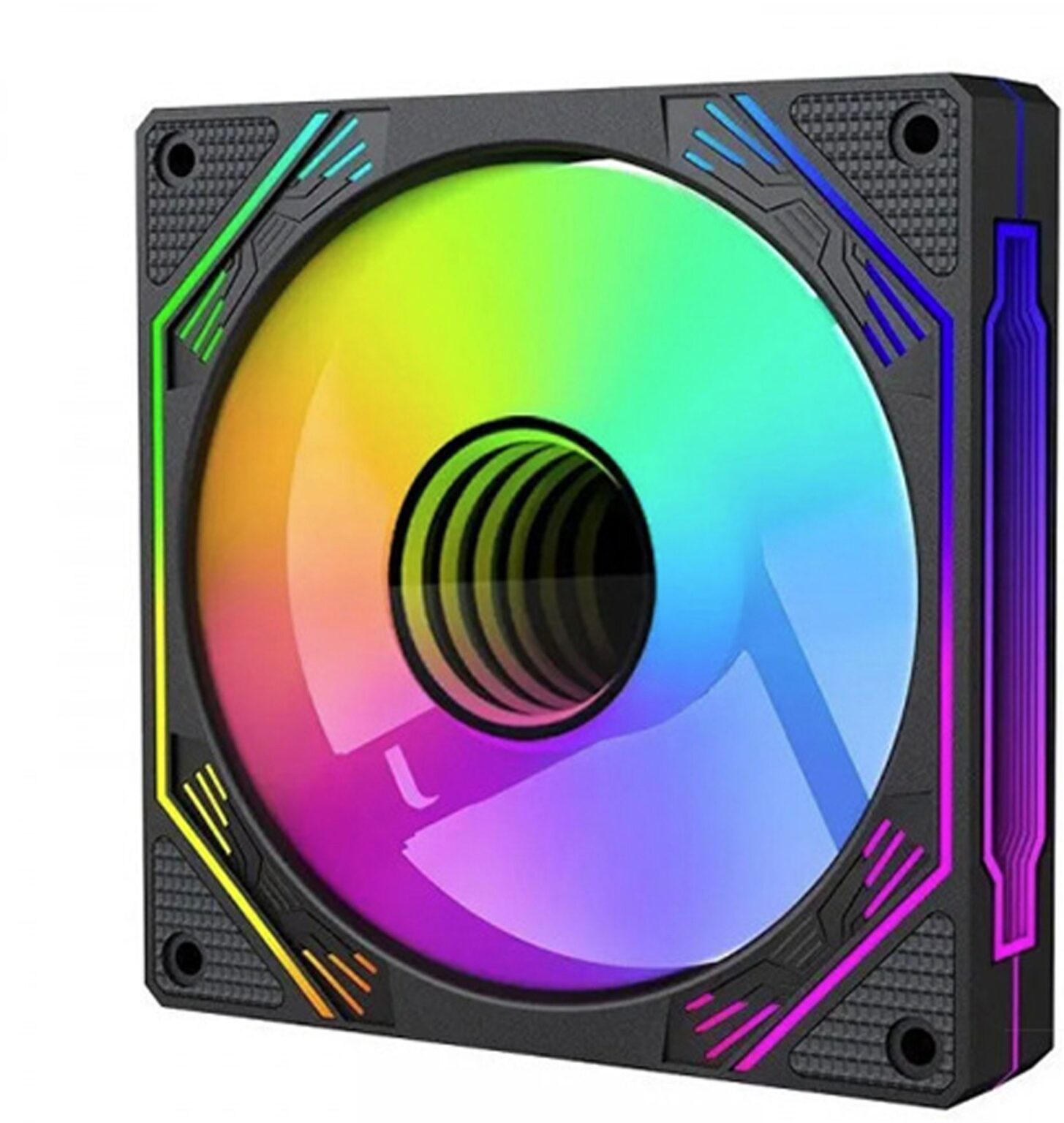 BỘ KIT 5 FAN COOLMOON F3 RGB + HUB & REMOTE ( TRẮNG / ĐEN ) - Biên Hoà Gear